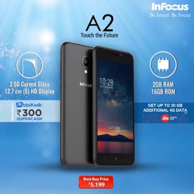 InFocus lança smartphone de entrada "A2" por R$ 258 | MaisCelular