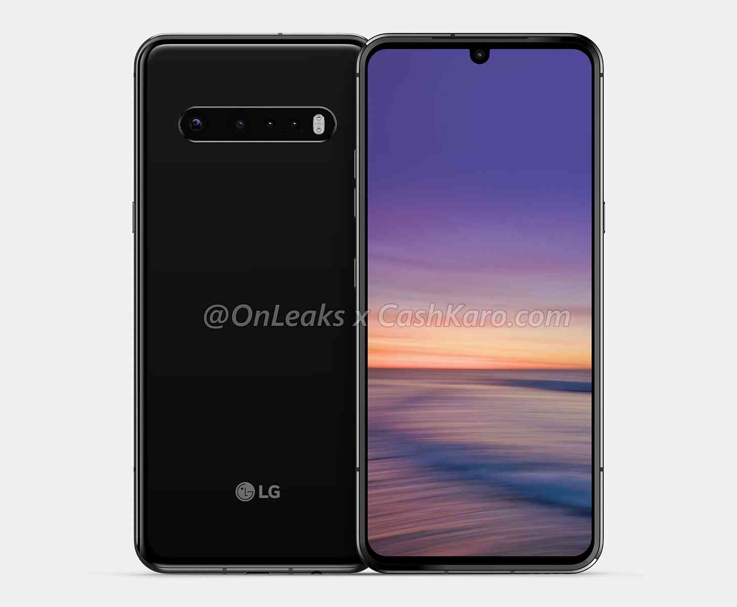 Renderizações do LG G9 mostram menos entalhes e mais câmeras traseiras ...