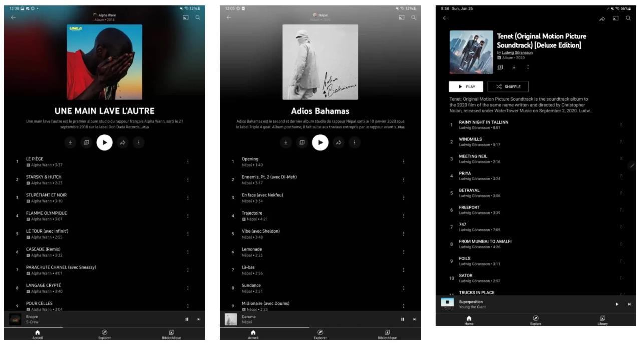 YouTube Music está ganhando nova interface de usuário para tablets ...